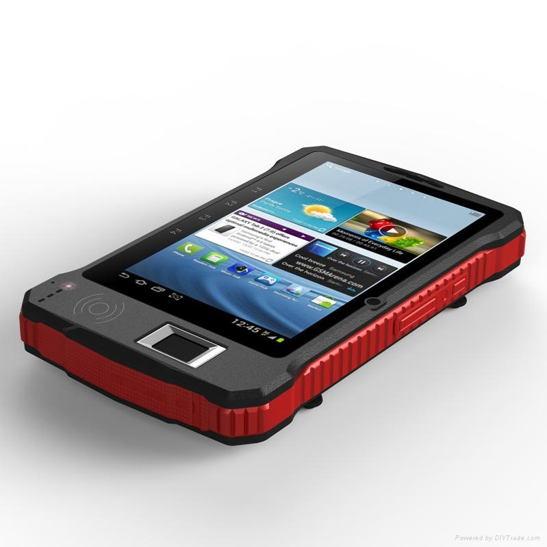 Biometric Fingerprint Android Tablet PC Barcode Scanner - M7 - EKEMP ...
