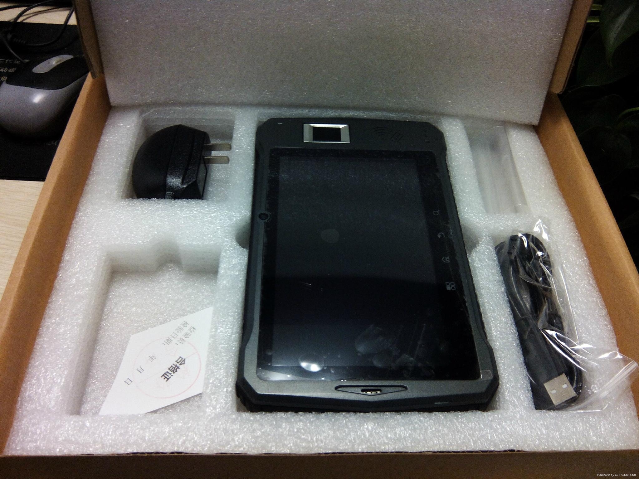 Biometric Fingerprint Android Tablet PC Barcode Scanner - M7 - EKEMP ...