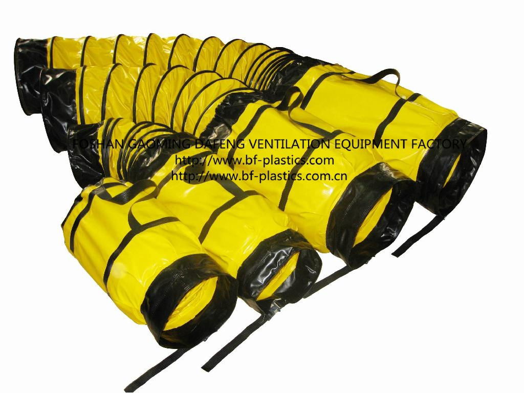 PVC flexible air duct with carry bag - DF-200-5 - Dafeng (China ...