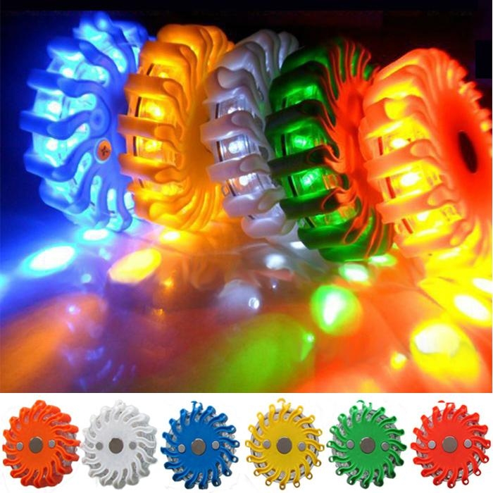 16 Led Safety Flares Light Rechargeable Led Road Flares Kits - be-102f ...