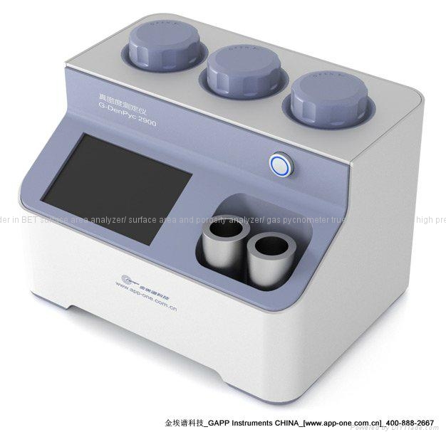gas pycnometer helium true density measurement - G-DenPyc 2900 - Gold ...