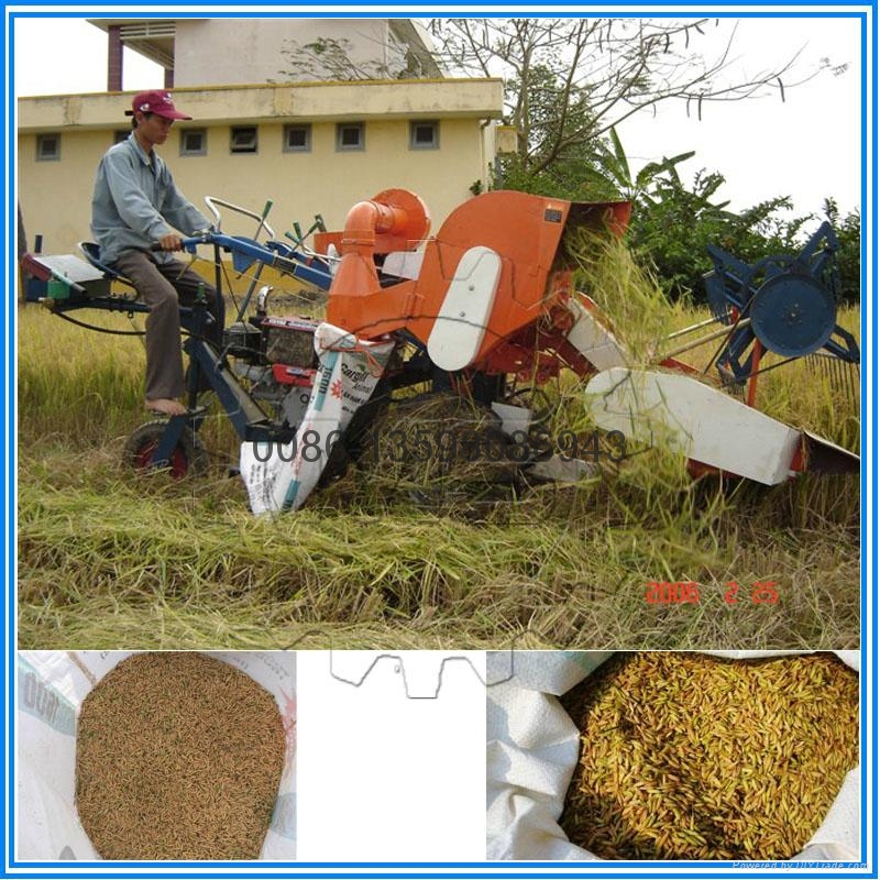 rice mini combine harvester - 4L-0.5E - maisheng (China Manufacturer ...