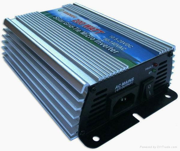 200W Solar Grid-tie Micro inverter - GTI-200W - KD (China Manufacturer ...