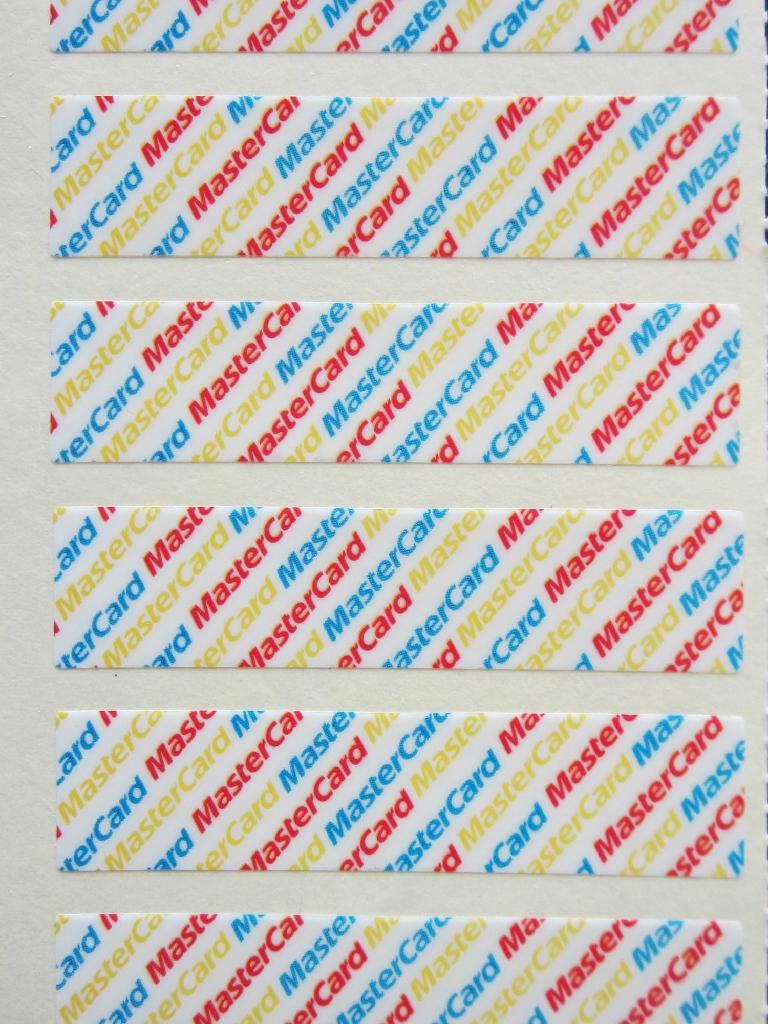 Master signature panel sticker - EL005 - EL (China Manufacturer) - Anti ...