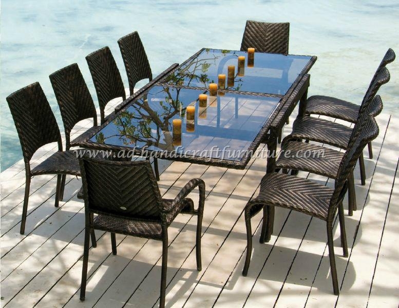 poly rattan dining set - PRCF-005 - AD (Vietnam Manufacturer) - Dining ...