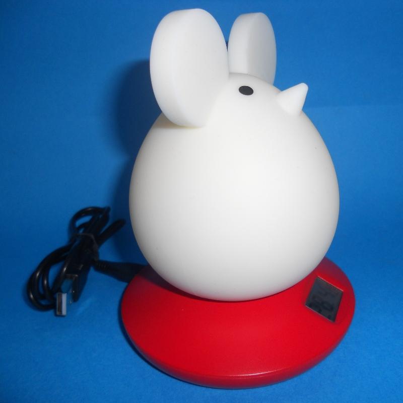 NL211 Mouse silicone LED Night light with thermometer - Cotronic (Hong ...