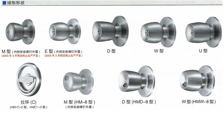 日本MIWA球形锁HMW HMU - U9HMU-1 (中国 上海市 贸易商) - 锁具 - 安全、防护 产品 「自助贸易」