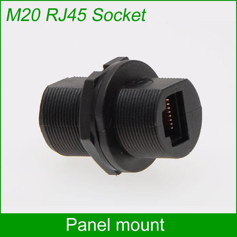M20 RJ45 waterproof plug Outdoor Interface AP Straight head adapter ...