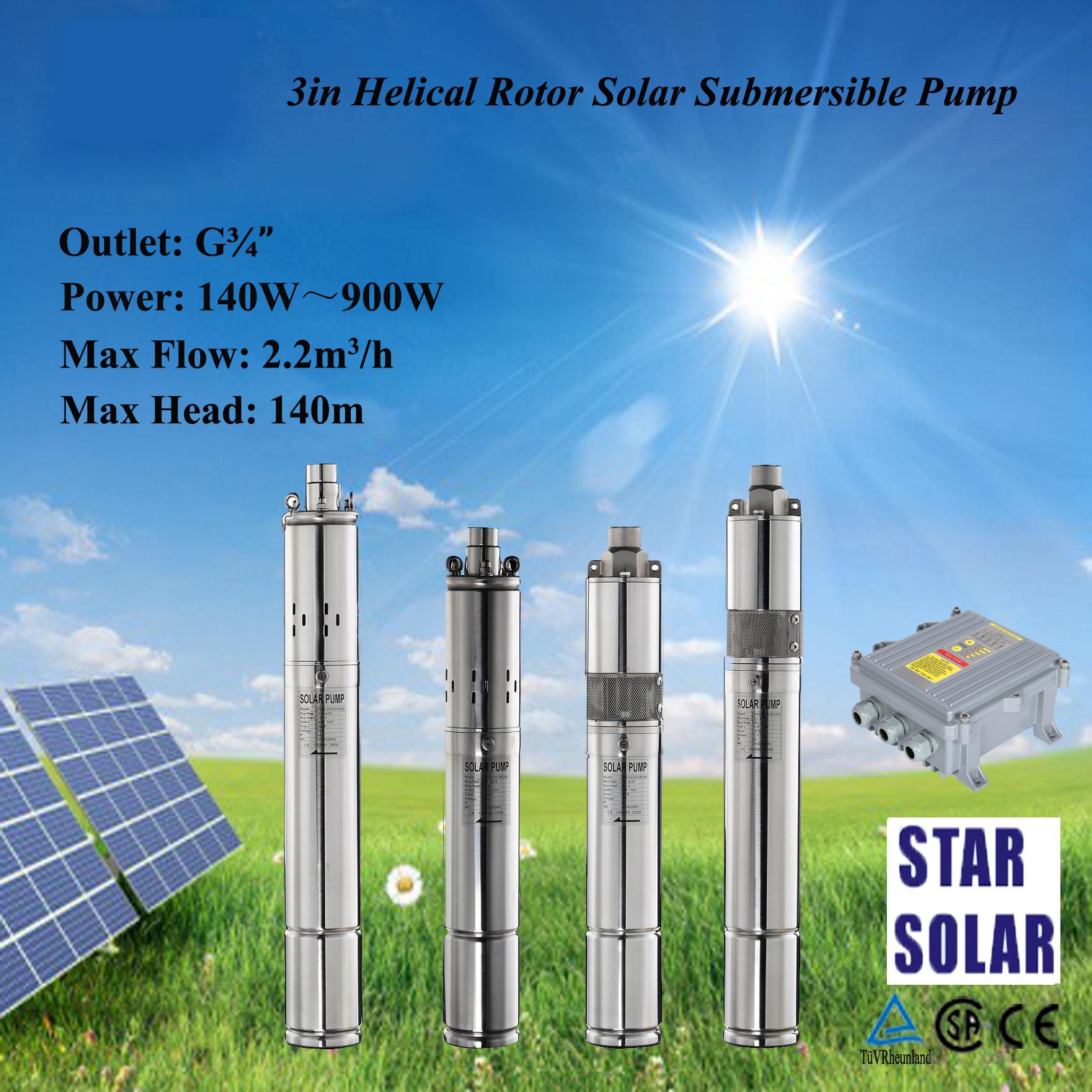 DC Solar Water Pump - 3SSH1.3/50-D24/ - STAR SOLAR (China Manufacturer ...
