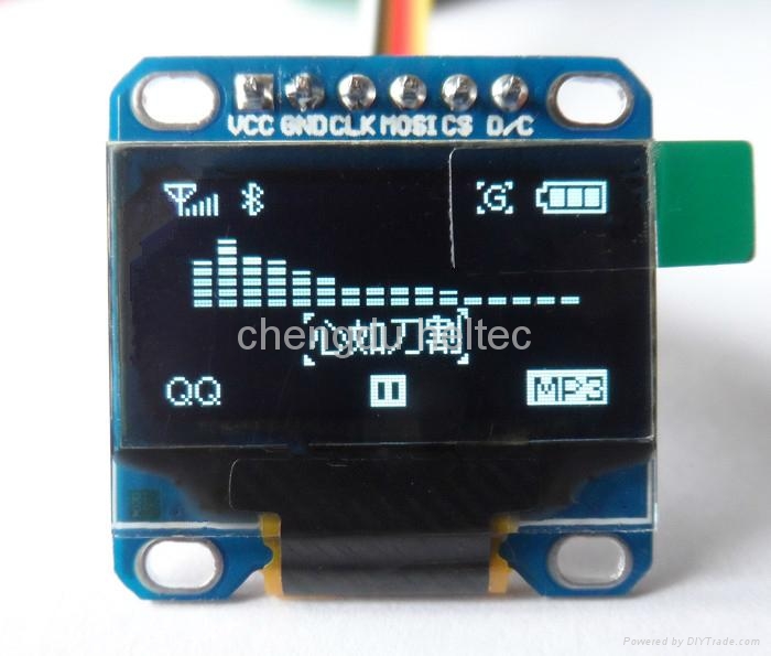 0.96inch 128*64 white OLED module for arduino - HTDS-WS96 - heltec ...