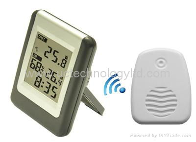 Wireless Thermo-hygrometer Clock - FT0052 - UC (China Manufacturer ...