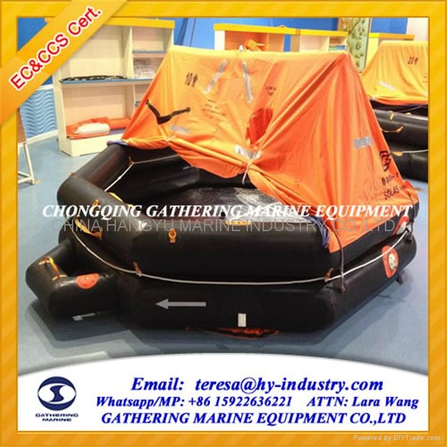 Solas Self-Righting Infalatable Life Raft - KHZ-100 - HANGYU Liferaft ...