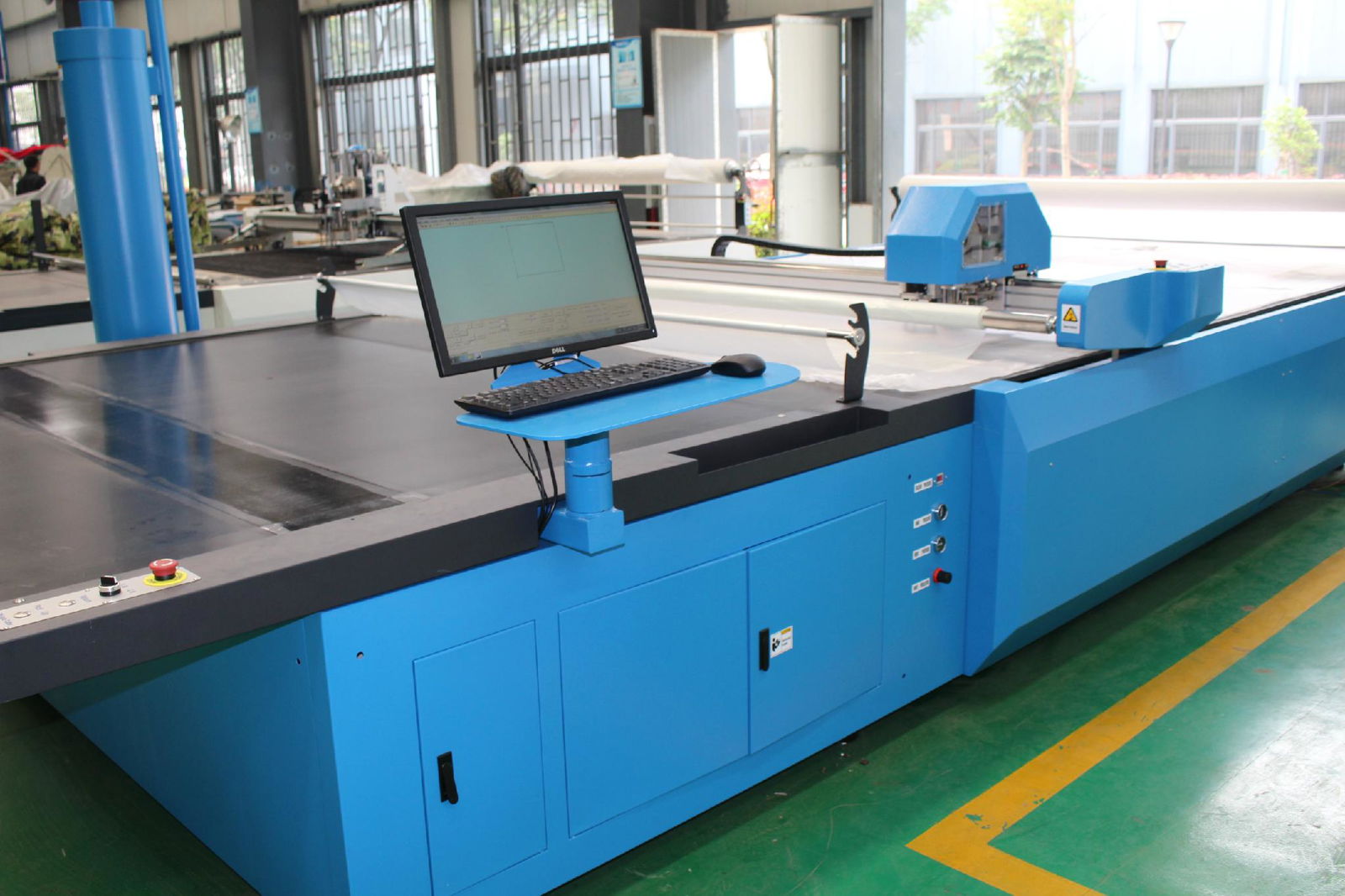 Hot Sale 2220 Auto Feeding Fabric Cutting Machine/Non Woven Fabric ...