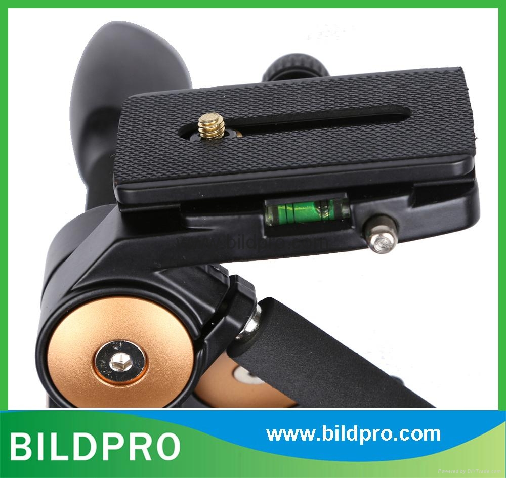 32mm Aluminum Tripod Extendable Telescopic Video Camera Tripod Fluid ...