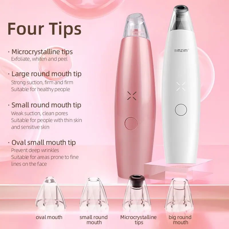 Facial Pore Cleanser Vacuum Blackhead Remover Machine Beauty Equipment ...