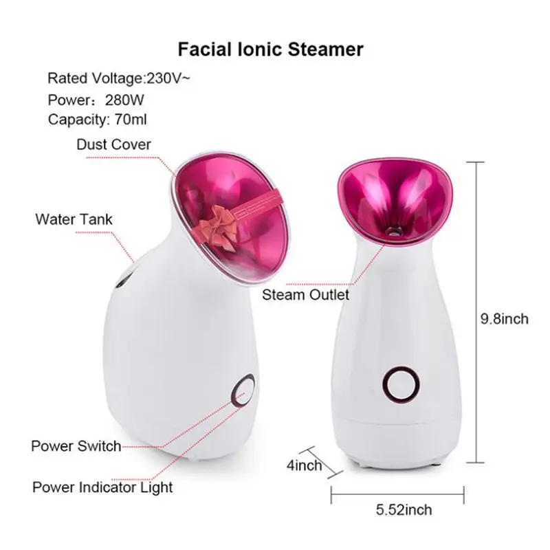 Facial Deep Moisture Replenish hydration Skin Women Warm Mist ...