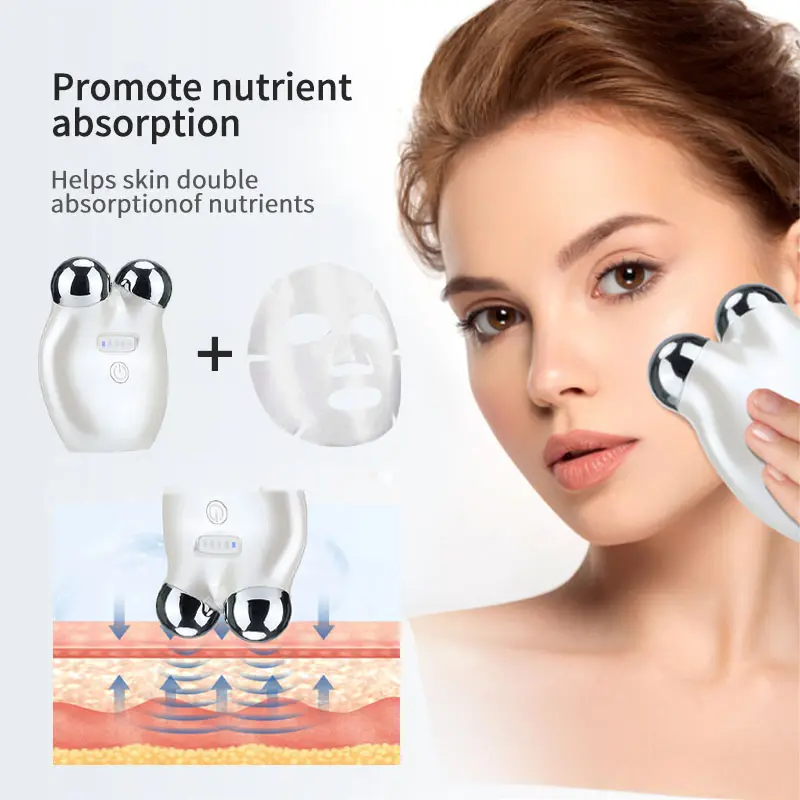 Micro Current Face Lift EMS Ion Microcurrent Anti Aging Beauty Device ...