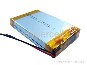lithium polymer 7.4V battery pack - HPL503060 - Hypercell (China ...