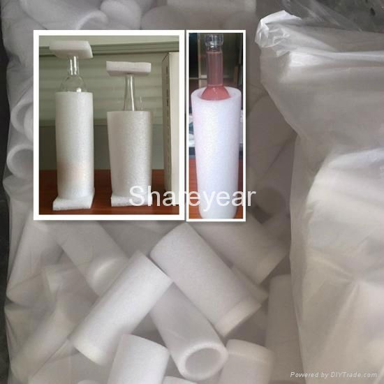 Bespoke Hollow Protective foam Round Tubes for Glass Bottles or Vacuum ...