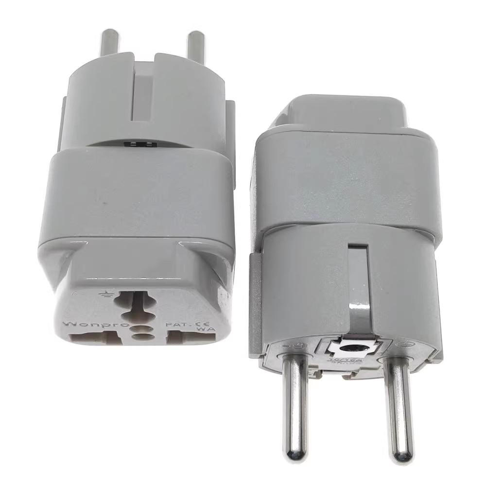 Wonpro Universal Plug Adaptor E+F type Germany, French, Russian, Korean ...