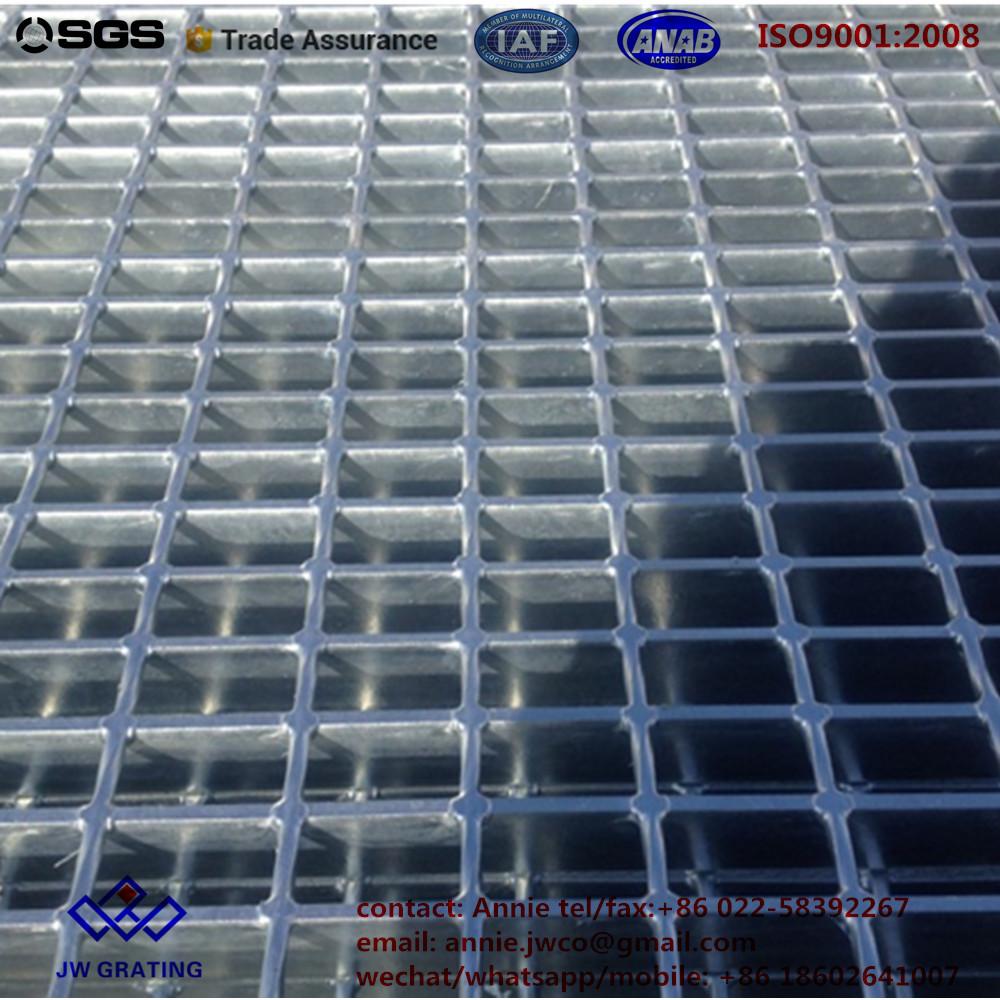 building material ISO certified hot dipped galvanized steel grating ...