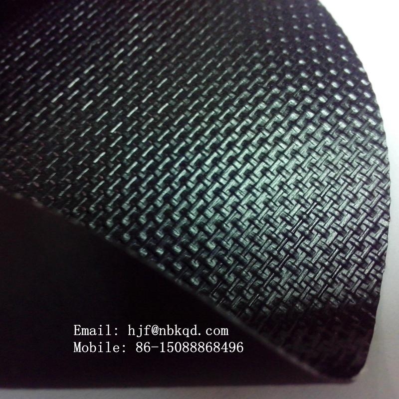 500D Black Vinyl Coated Polyester Fabric for Waterproof Bag - KQD-A-165 ...