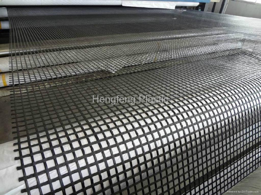 Polyester Geogrid with pvc coating - PETG-80-80 - Hengfeng (China ...