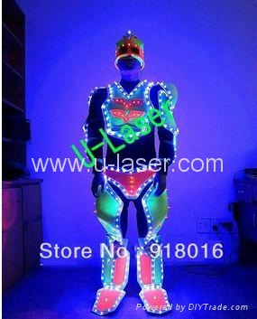 Led luminous costume performance wear clothes luminous led light ...