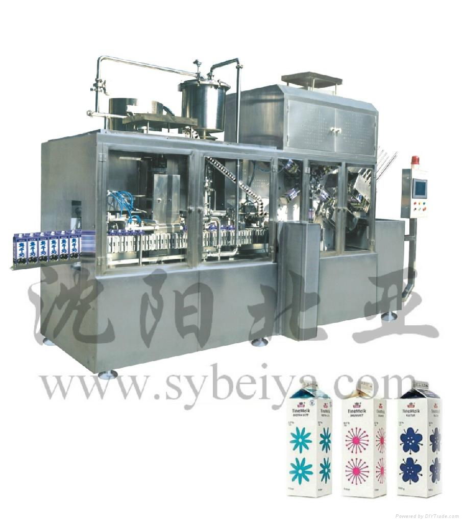 Automated Gable Top filling machine BW-2500 - BEIYA (China Manufacturer ...