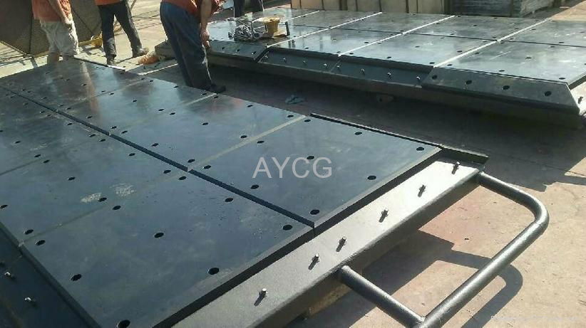 UHMWPE Plastic Perforated Sheet Fender Board - UHMW-PE - AYCG (China ...