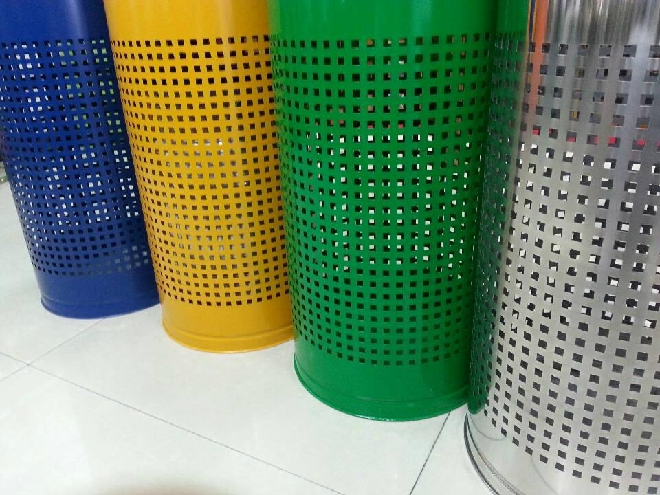 NO238 blue stainless steel litter bin - NO 238 - xiangxing (China ...