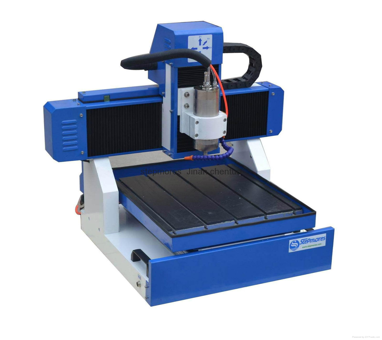 Jinan 6060 metal engraving cnc router machine - SM-6060 - Stepmores ...