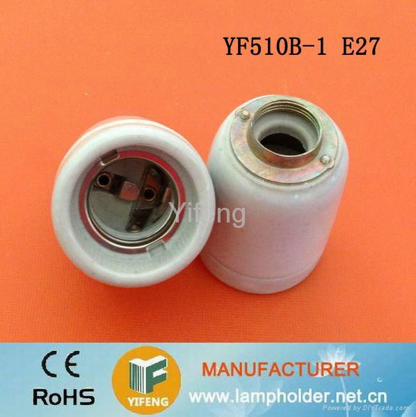 e27 porcelain lamp socket - YF10-2 E27 - YF (China Manufacturer ...