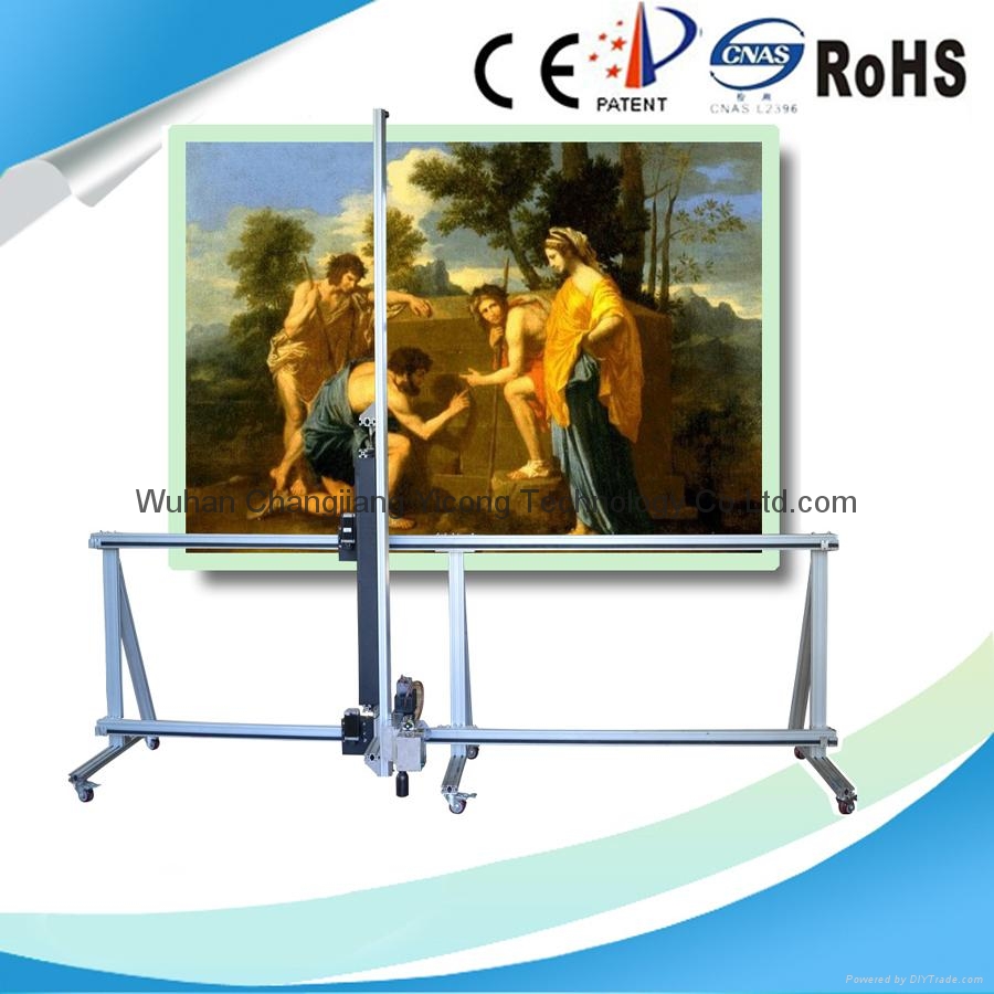 High resolution 3D wall printer outside wall printing - YC-S25OP - HAE ...