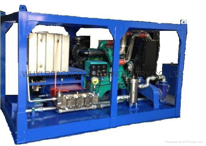 reactor vessel,tank cleaning high pressure cleaner 80lpm,1000bar - WM3Q ...