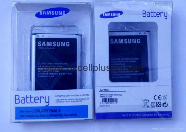 Original brand new samsung note3 N900 battery 3200mAh - B800BC ...