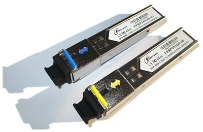 1.25G SFP Bi-Directional (BIDI) WDM SC/LC Optical transceiver module ...