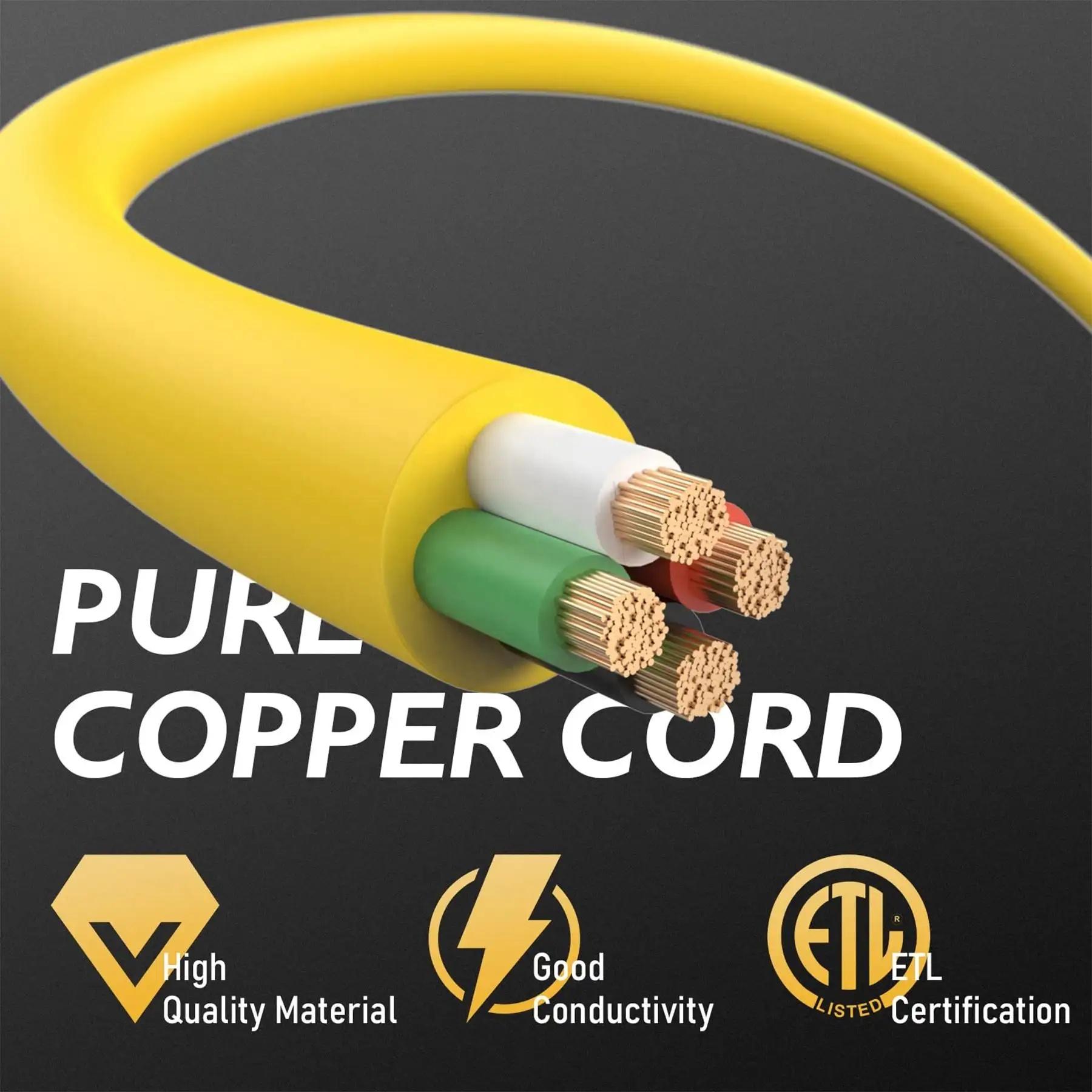 Heater cord HPN, HSJ, HSJO, HSJOO, HSJOOW, HSJOW UL62 UL1581 Standard