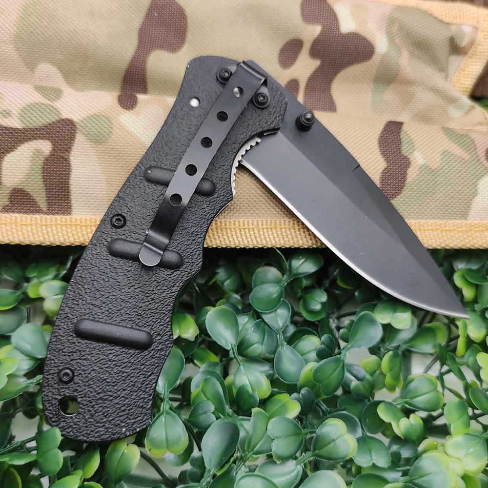 3Cr13 Blade Survival Hunting Knife Pocket Knife Steel Tactical Folding ...