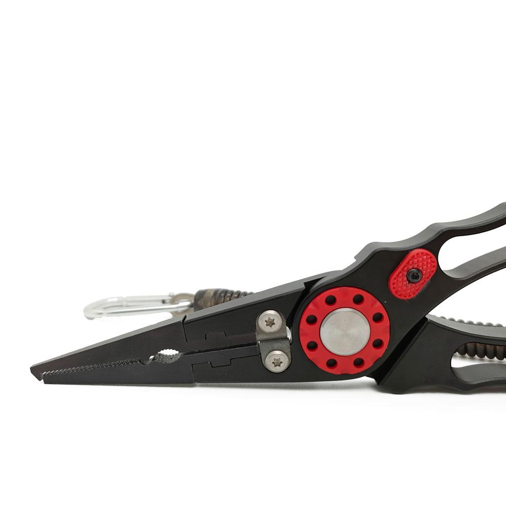 Sheath lanyard aluminum locking split ring fishing pliers Stainless ...