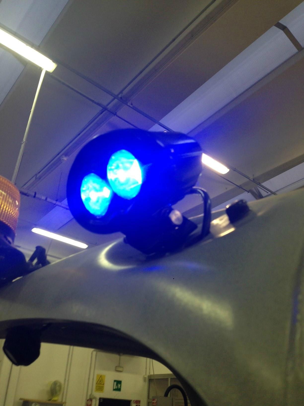 6w 110v led blue light forklift safety light - TPBL6W - Toptree (China ...