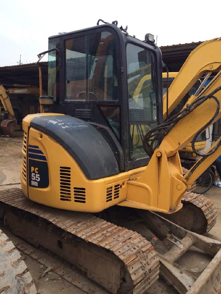 Used Komatsu PC55 Mini Excavator Digger Excavator 5.5 Ton (China Trading Company) - Second Hand ...