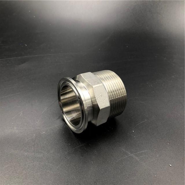 Sanitary Clamp to BSP Male Threaded Adapter Stainless Steel - NT-TCSSA ...