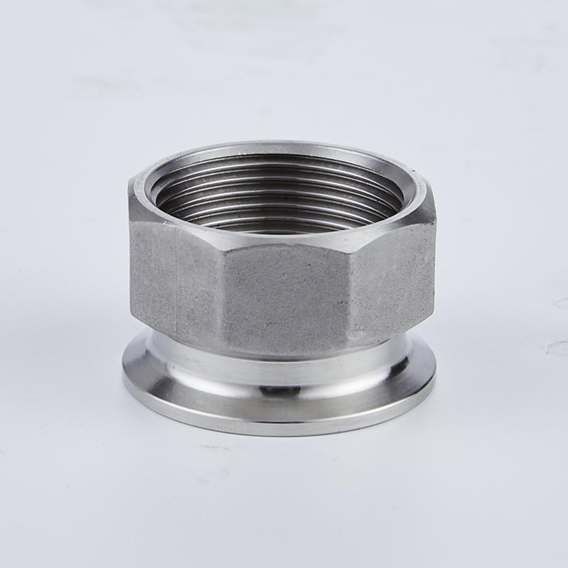Sanitary Stainless Steel BSP Internal Threaded Tri Clamp Adapter