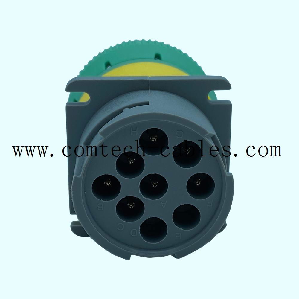J1939 Deutsch 9PIN connector female to deutsch HDplug adapter - CT014 ...