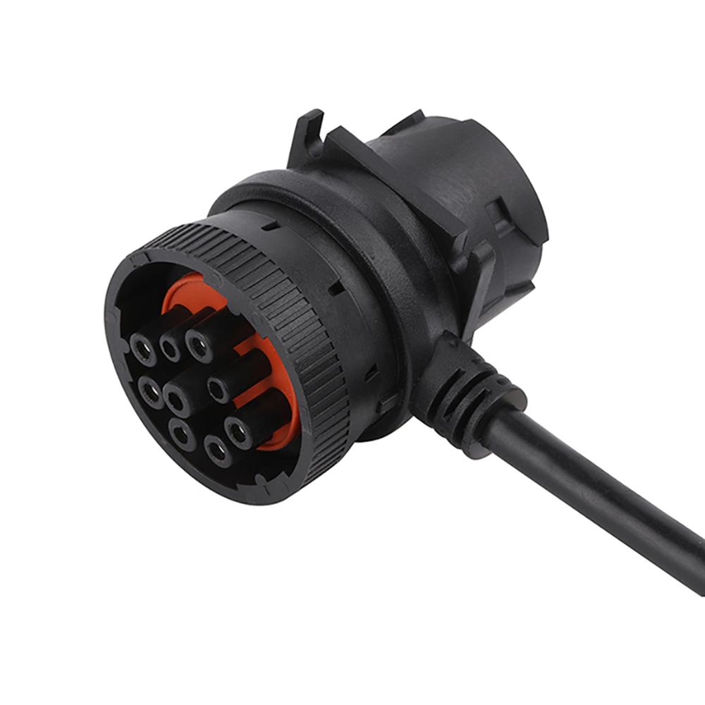 DB15Pin to J1939 9P Male to Female Connector Plug ELD Cable Harness ...