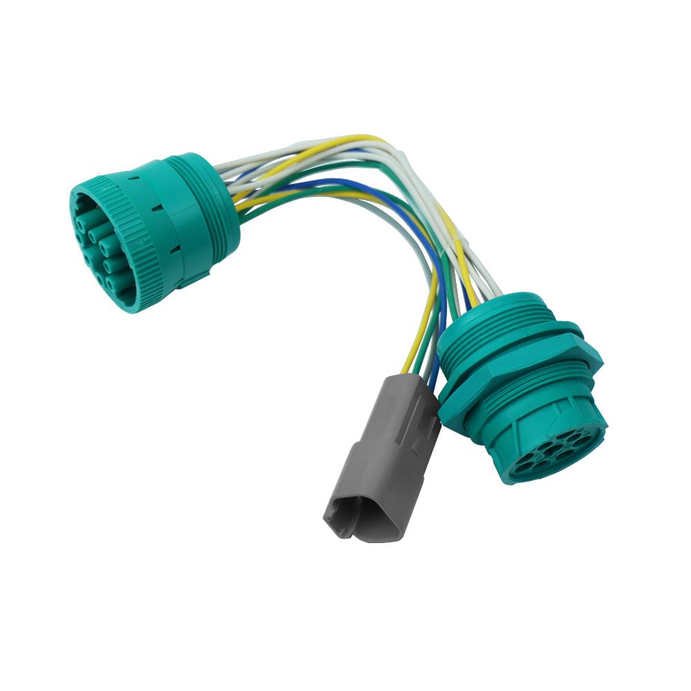 OEM ODM J1939 9PIN Connector deutsch eld Y cable Wiring Loom - CT011 ...
