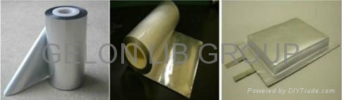 lithium ion pouch battery materials aluminum Al laminated film - Al ...