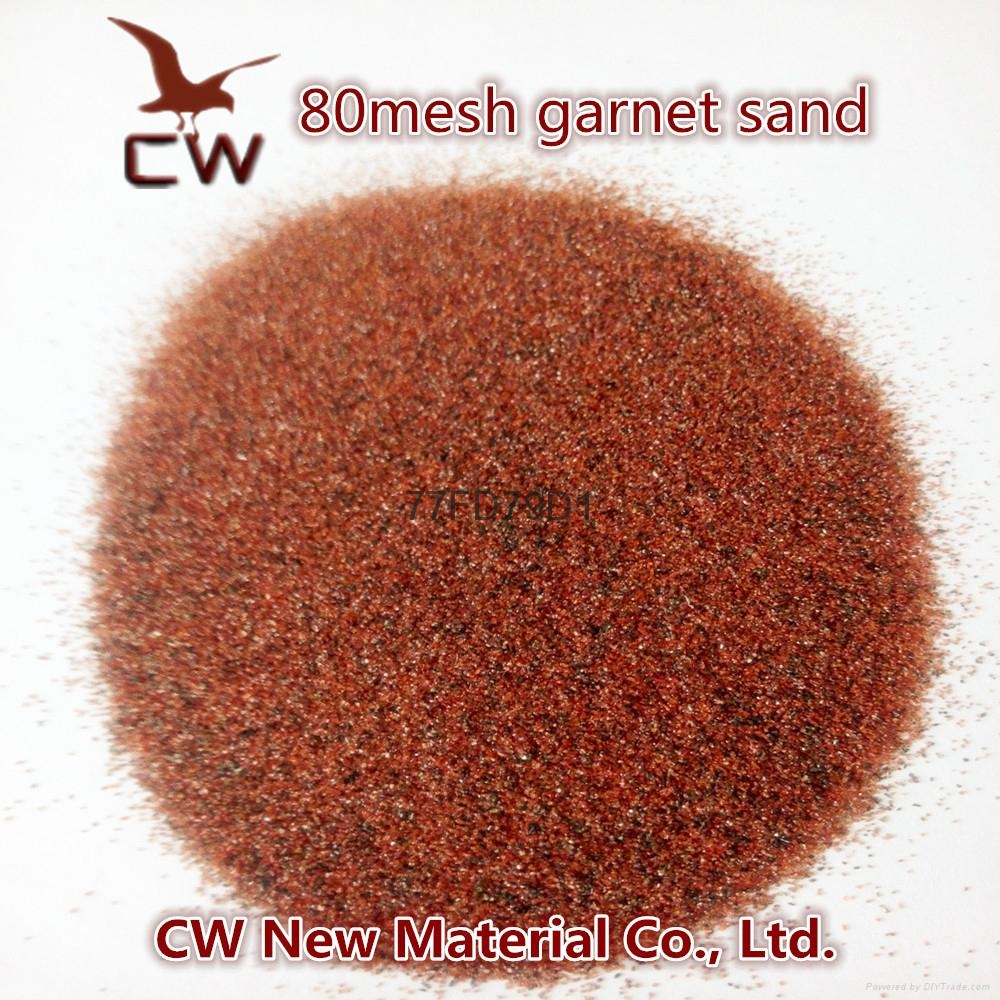 80 mesh garnet sand for water jet cutting - CW (China Manufacturer ...
