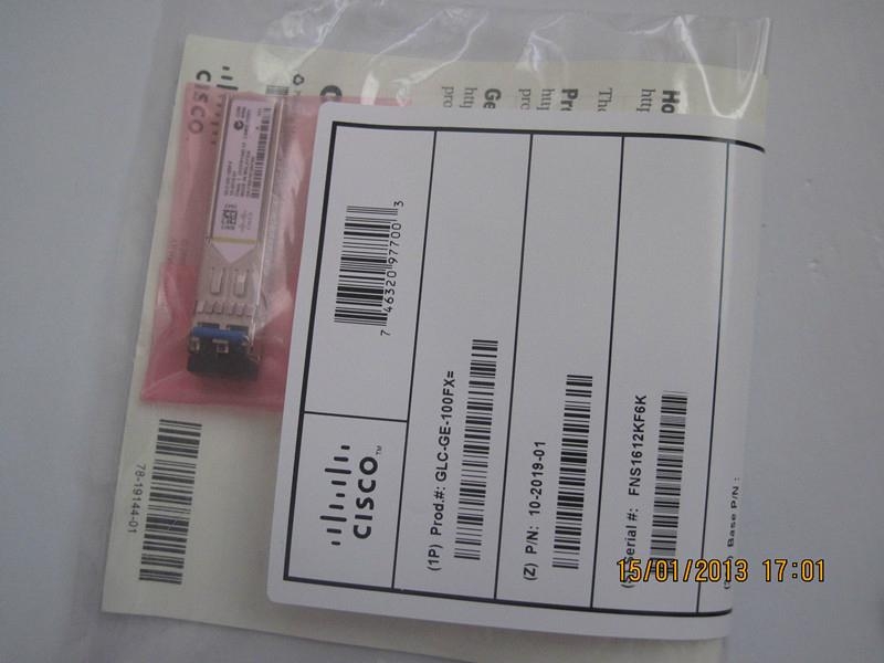 GLC-GE-100FX 100BASE-FX SFP module for Gigabit Ethernet ports - Csico ...